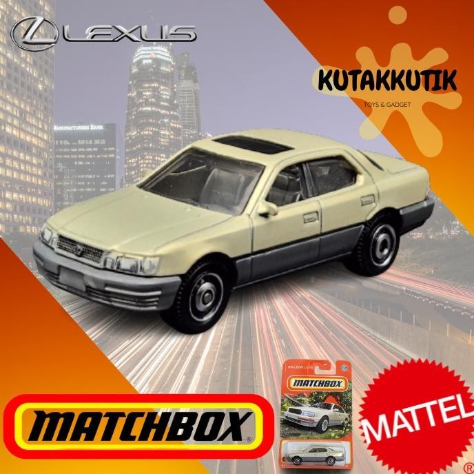 Jual Matchbox Mobil 1994 Lexus LS 400 Cream Krem Lexus Edition | Shopee ...
