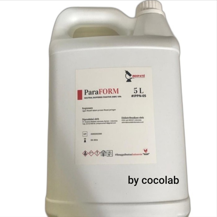 Jual Paraform Nbf Neutral Buffered 10% Indopath (Sudah Ada Izin Edar Akd) | Shopee Indonesia
