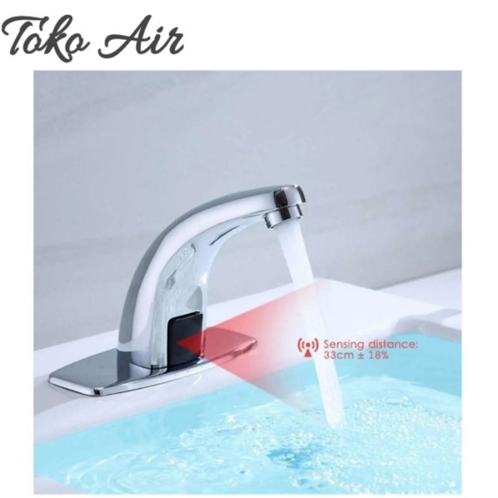 Jual HYJ -369 Kran Wastafel Sensor Otomatis Kran Infrared Otomatis ...