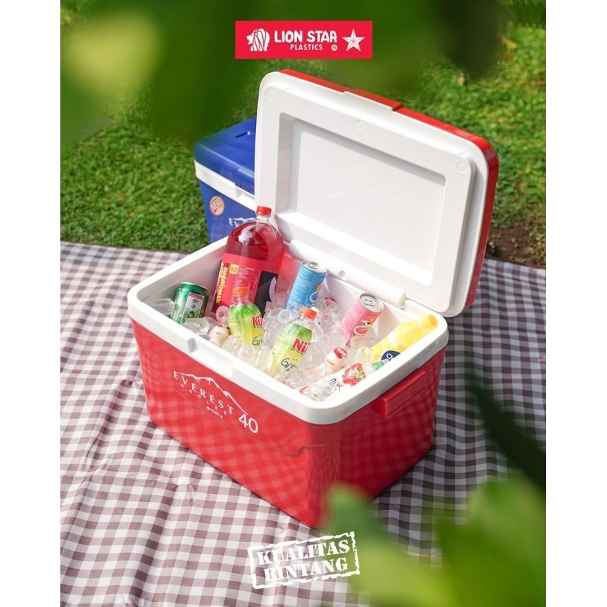 Jual LION STAR Everest Cooler Box 40 Liter (Box Penyimpan Es) | Shopee ...