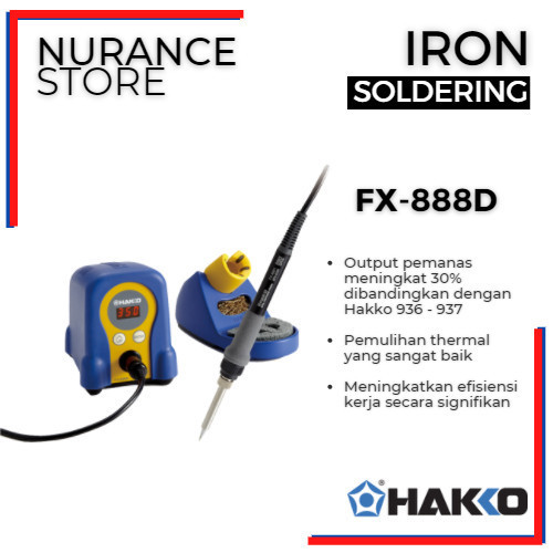 Jual Digital Soldering Station Hakko Fx-888D | Shopee Indonesia
