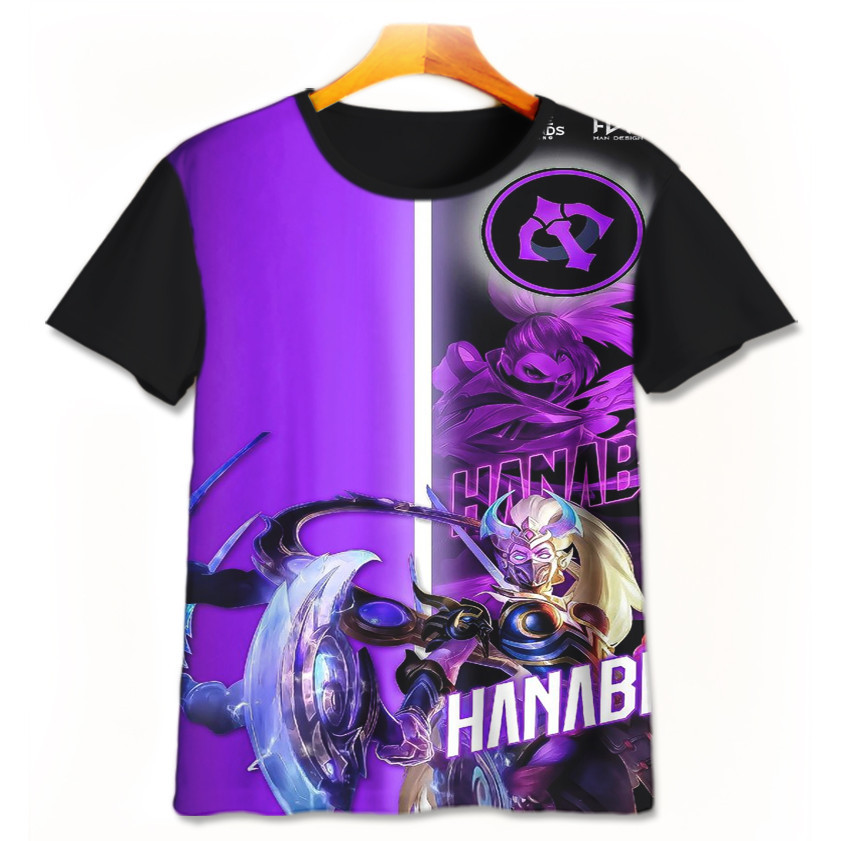 Jual Kaos Anak Mobile Legend v2 Baju Mobile Legends ML Anak 3D Printing Untuk Umur 1-12 Tahun ...