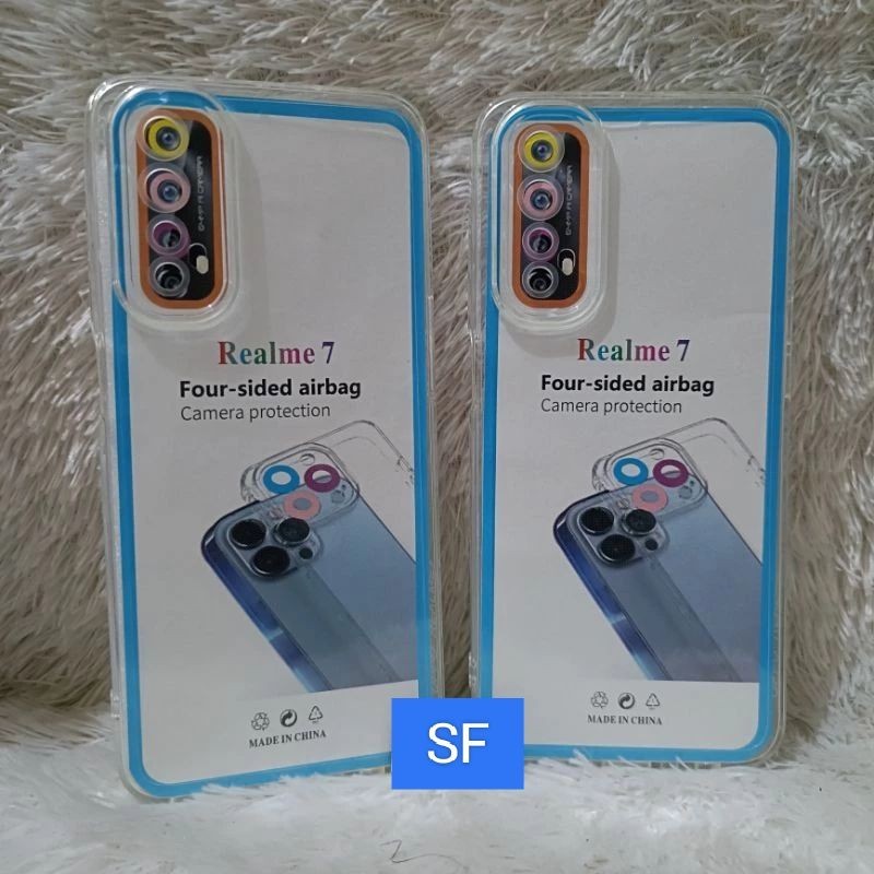 Jual SoftCase Clear REALME 7 Casing Silikon Bening transparan Pelindung ...