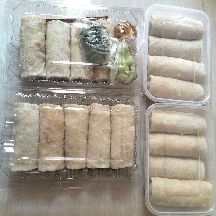 Jual Frozen Lumpia isi 10pcs per pack, Ready stock delivery Jogja ...