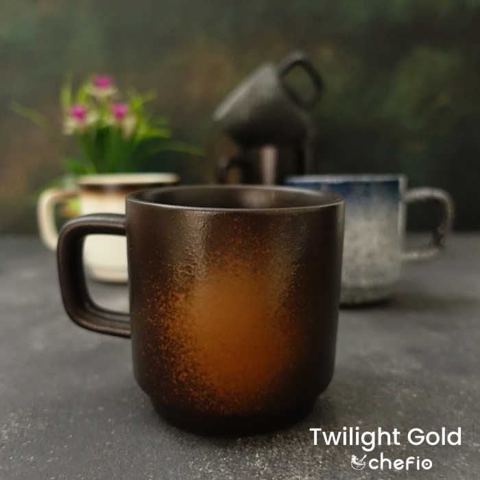 Jual Cangkir Kopi Keramik Rustic Chefio Mug Gelas Teh Ocha Jepang ...