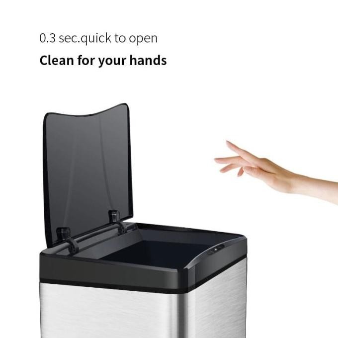 Jual Tempat Tong Sampah Sensor Otomatis Smart Touchless Trash Bin Automatic L21JA | Shopee Indonesia