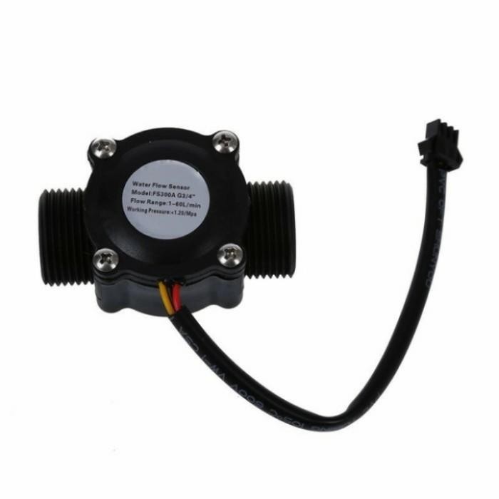 Jual WATER FLOW SENSOR POM MINI PERTAMINI PLOW ARDUINO FLOW 3/4 FS300A ...