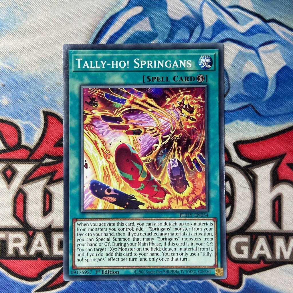 Jual yugioh tally ho springans - common - original | Shopee Indonesia