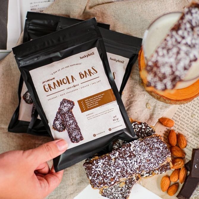 Jual Open DS] Coco Choco Granola Bar (2x40gr) - Coconut, Choco, Almond ...
