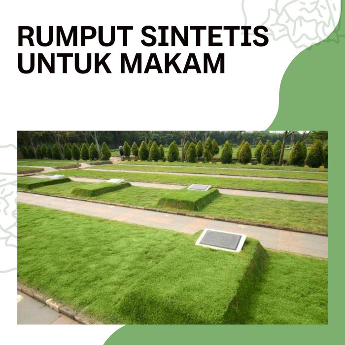Jual Rumput Sintetis Swiss Meteran 1X2M Untuk Makam Dari Pusat Rumput ...
