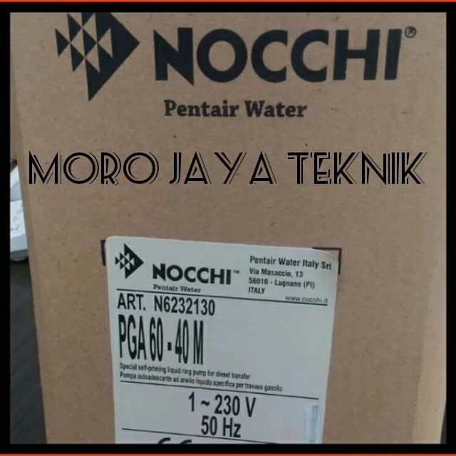 Jual Nocchi Pga 60/40 Pga250 Pompa Transfer Oli Dan Solar Made In Italy ...