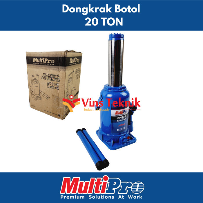 Jual Dongkrak Tol Multipro Hydraulic Jack 20 Ton | Shopee Indonesia