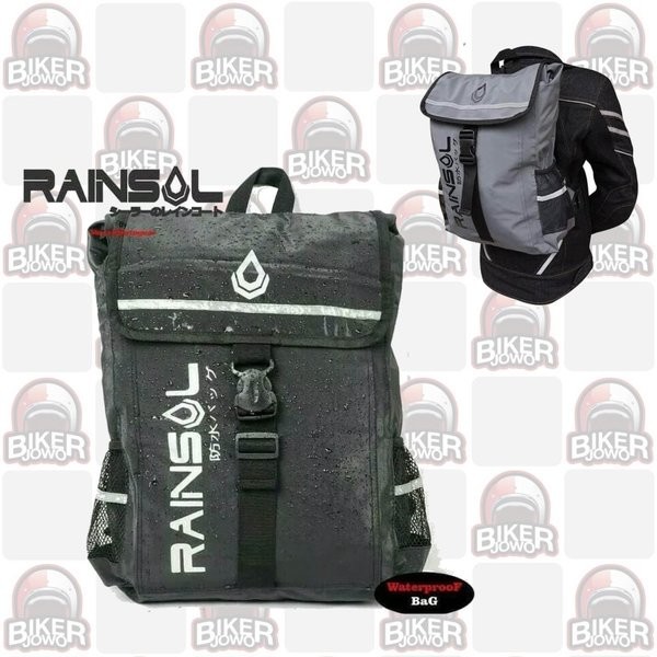 Jual TAS ANTI AIR HUJAN RAINSOL GREY ( BIKER TOURING / RIDING ...
