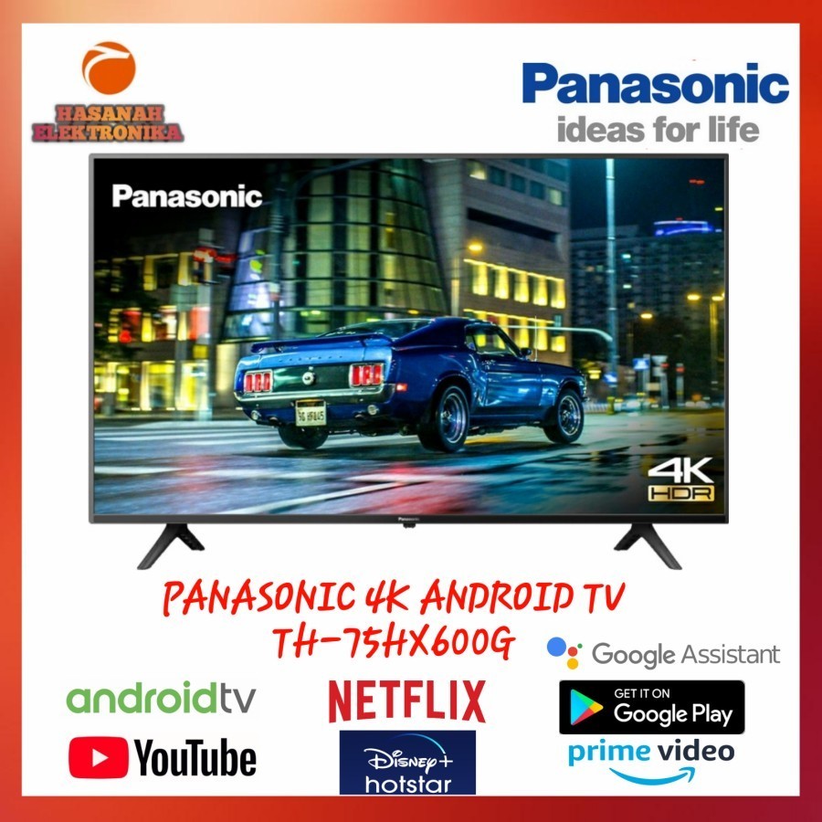Jual PANASONIC ANDROID TV TH-75HX600G UHD 4K SMART TV 75 INCH | Shopee ...