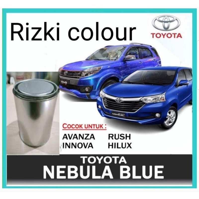 Jual Cat Toyota Nibula Blue Cat Toyota Avanza Rush Innova Hilux Cat ...