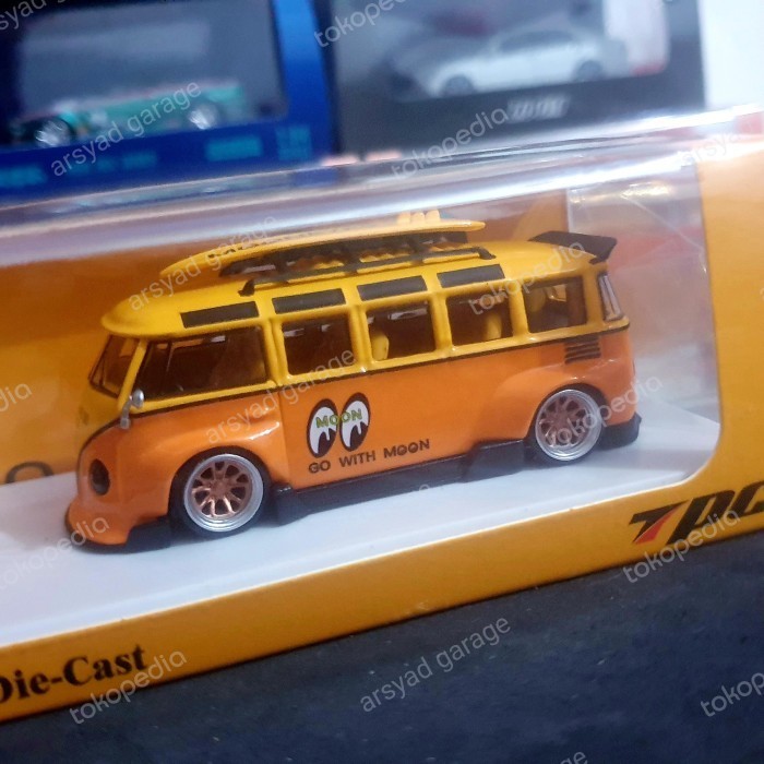 Jual FLASH SALE!!! DIECAST TPC VOLKSWAGEN VW F1 COMBI MOONEYES LIVERY ...
