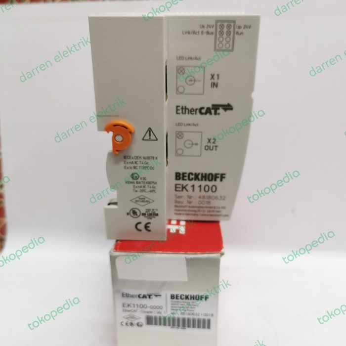 Jual BECKHOFF ETHERCAT COUPLER EK1100-0000 MURAH KUALITAS TERBAIK ...