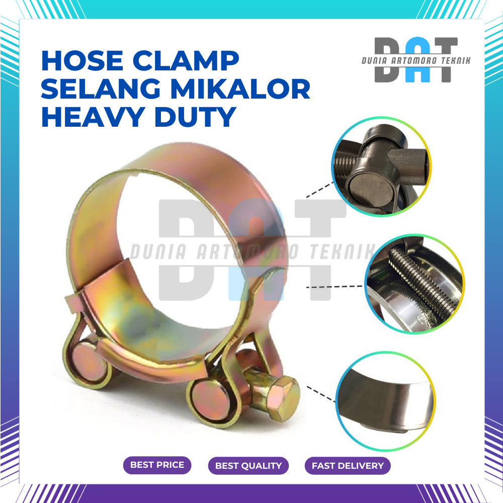 Jual 32-35 Clamp Hose Superior Klem Selang Mikalor Heavy Duty 32 - 35 MM | Shopee Indonesia