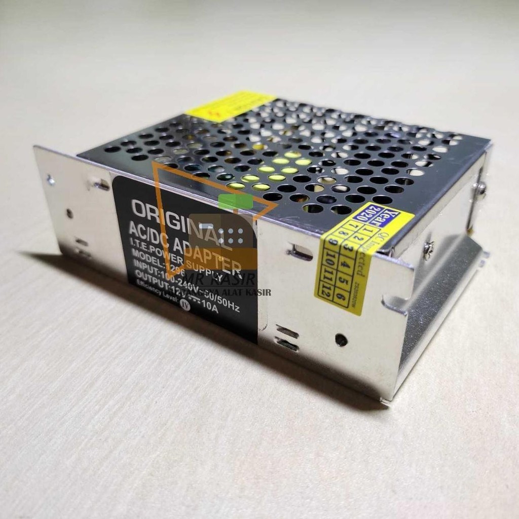 Jual POWER SUPPLY CCTV / ADAPTOR JARING 12 VOLT 10 AMPERE/12V 10A CCTV ...