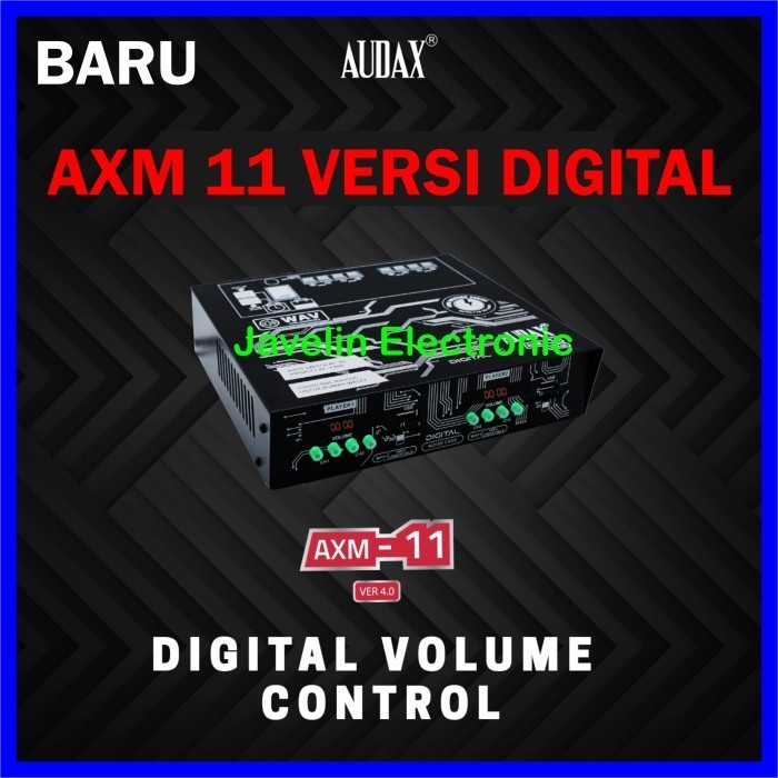 Jual Ampli Audax Axm 11 Amplifier Walet 2 Input 4 Output Power Ax Axm11 ...