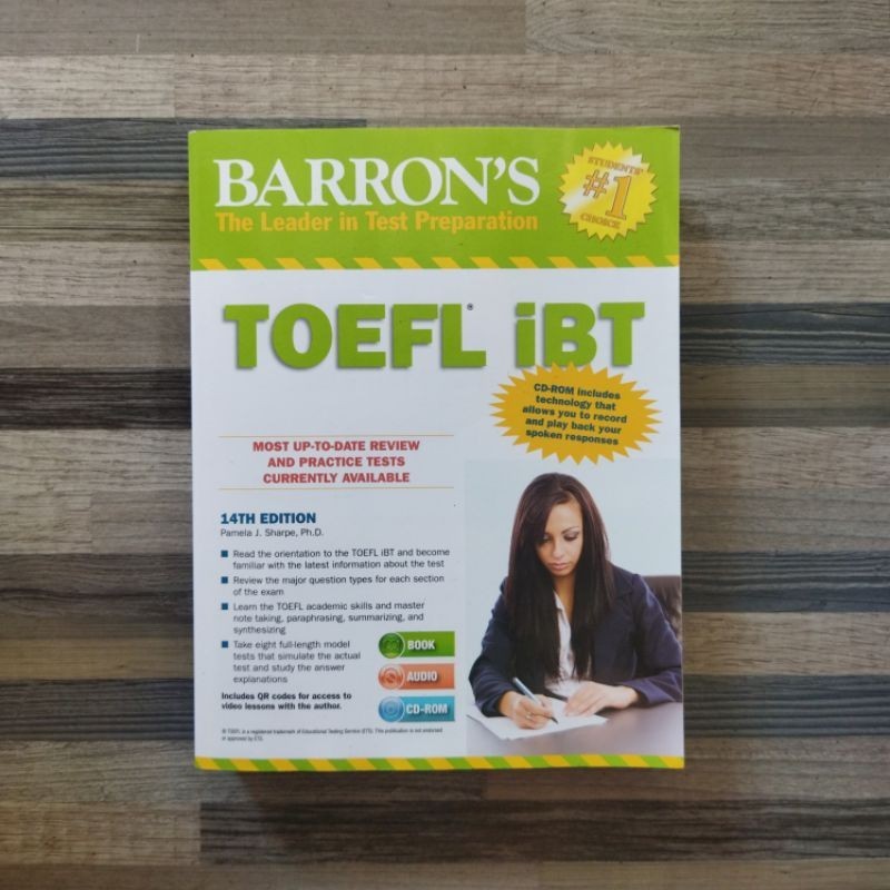 Jual BARRON'S TOEFL IBT (ORIGINAL) | Shopee Indonesia