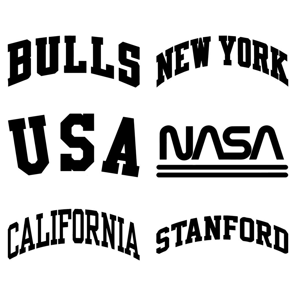 Jual SABLON SETRIKA SABLON DTF PRINTING TEMA TEXT DESIGN (LEBAR 25CM ...