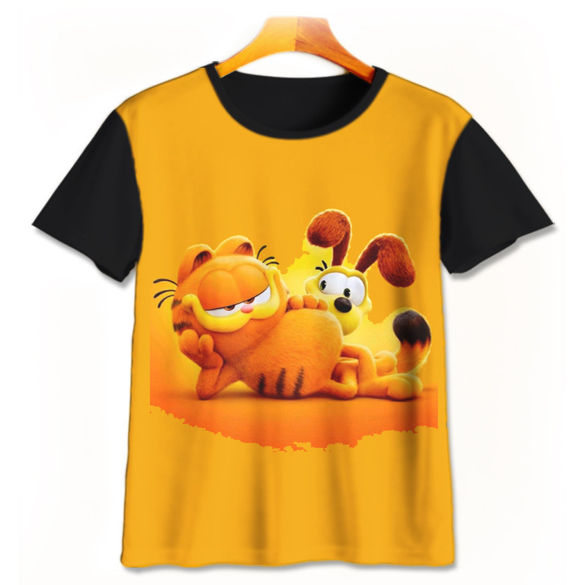 Jual Kaos Anak Game Anime Kartun Garfield v2 Baju Game Anime Kartun ...