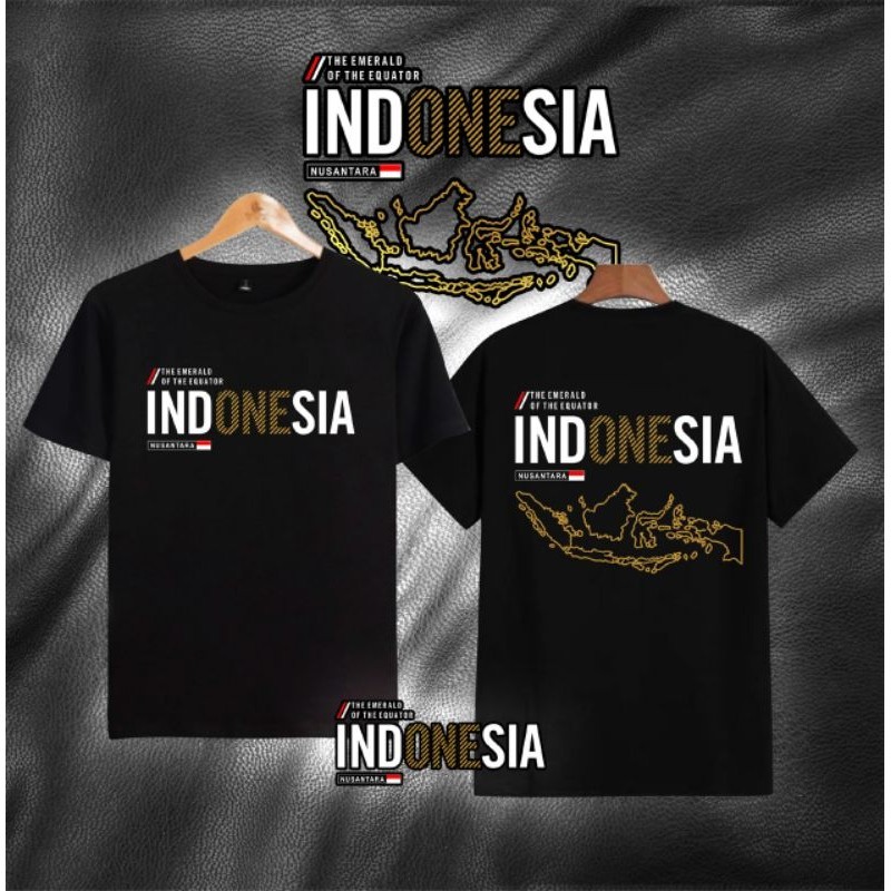 Jual KAOS INDONESIA 2 KAOS PRIA BAJU PRIA | Shopee Indonesia