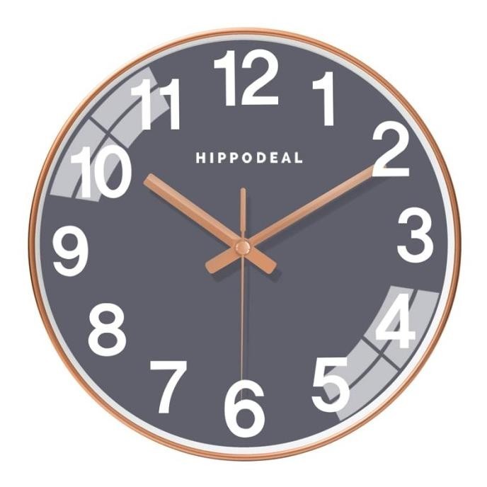 Jual Jam Dinding Minimalis Bergaya Japandi Frame Motif Kayu | Shopee ...