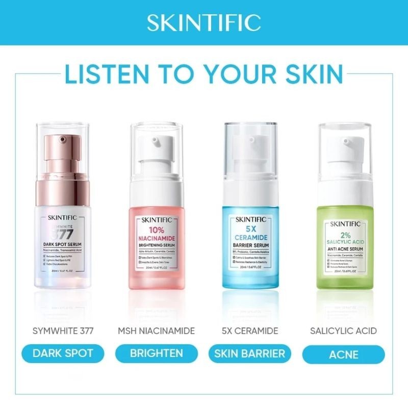 Jual SKINTIFIC FACE SERUM 20ML | Shopee Indonesia