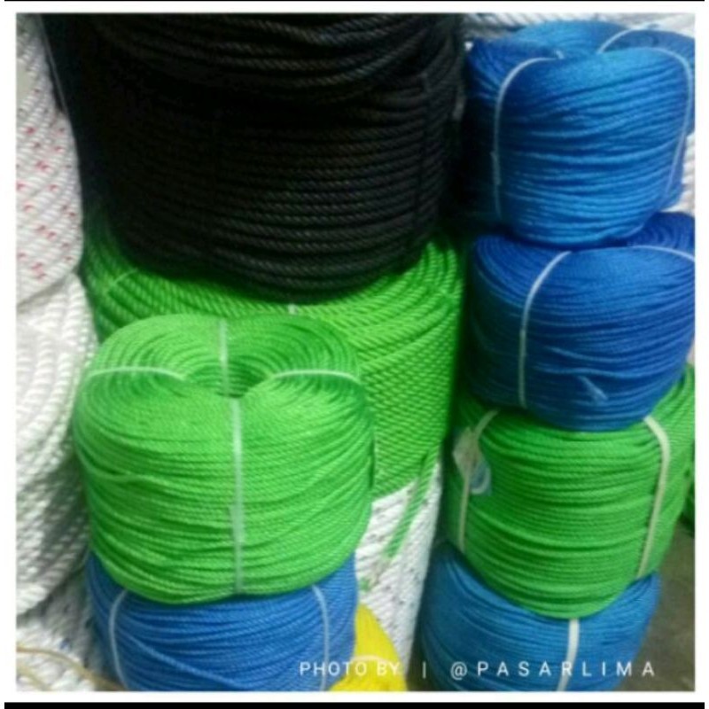 Jual TALI TAMBANG 5 MM BAHAN PLASTIK | Shopee Indonesia