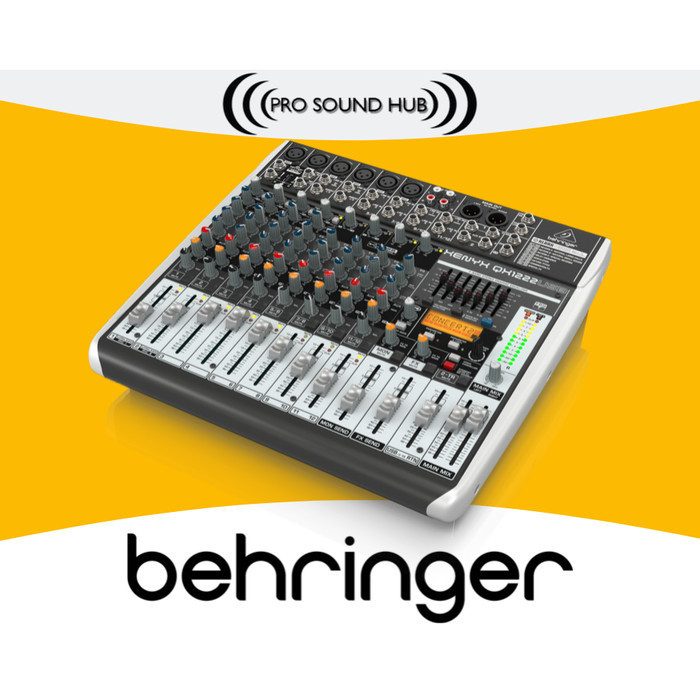 Jual Behringer Qx1222Usb Qx 1222 Usb Qx1222 Mixer 12 Input 6 Channel ...