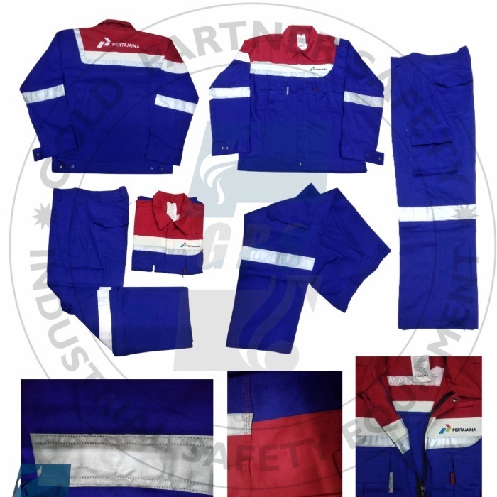Jual Wearpack Coverall Fr Pertamina Baju celana Nomex 3A IIIA Original ...