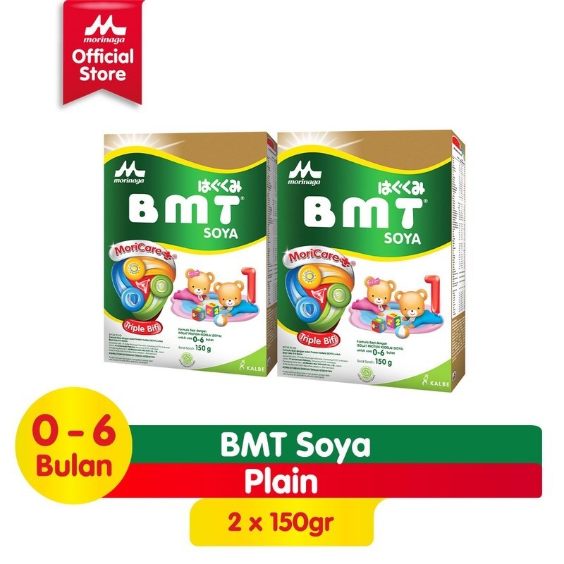 Jual Paket 2pcs BMT Soya 150 g Susu Formula Bayi 0-6 Bulan | Shopee ...