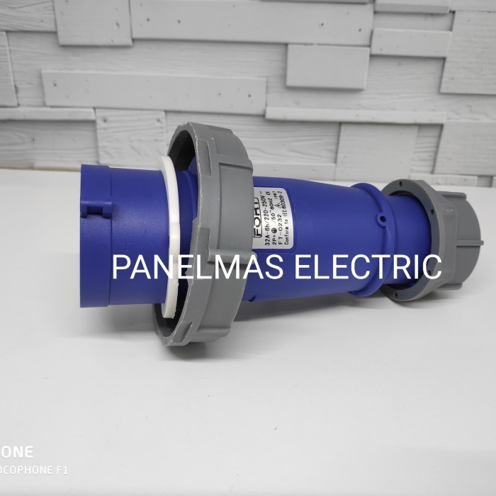 Jual Industrial Plug 3 Pole 32A FORT IP67 Waterproof FT-0232 | Shopee ...