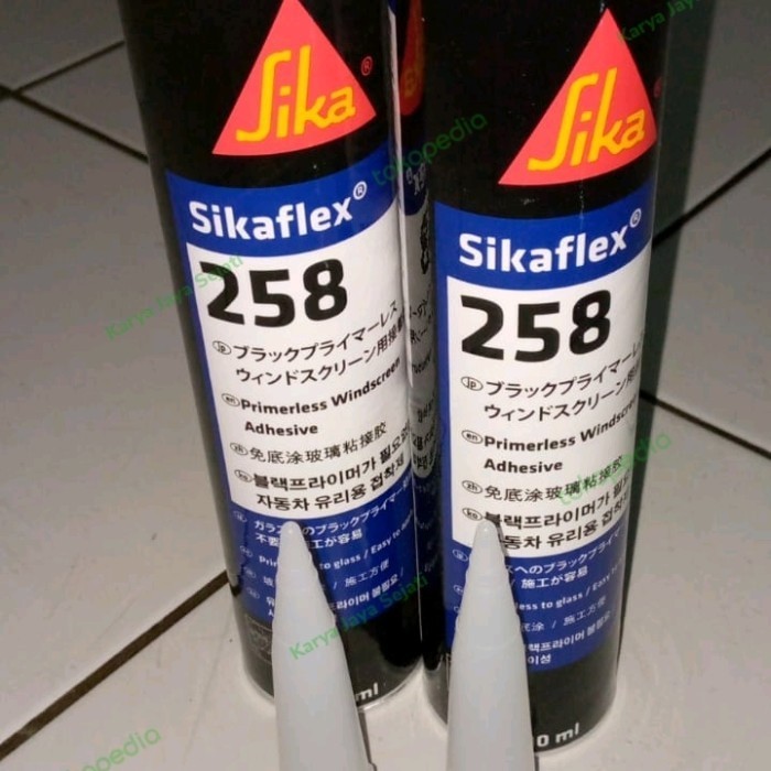 Jual LEM KACA & BODY MOBIL SIKA TITAN SIKAFLEX 258 HITAM 310ML STANDAR ...