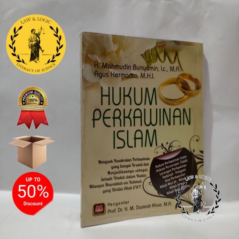 Jual HUKUM PERKAWINAN ISLAM - H. Mahmuddin Bunyamin, Lc., M.A. & Agus Hermanto, M.H.I. | Shopee ...