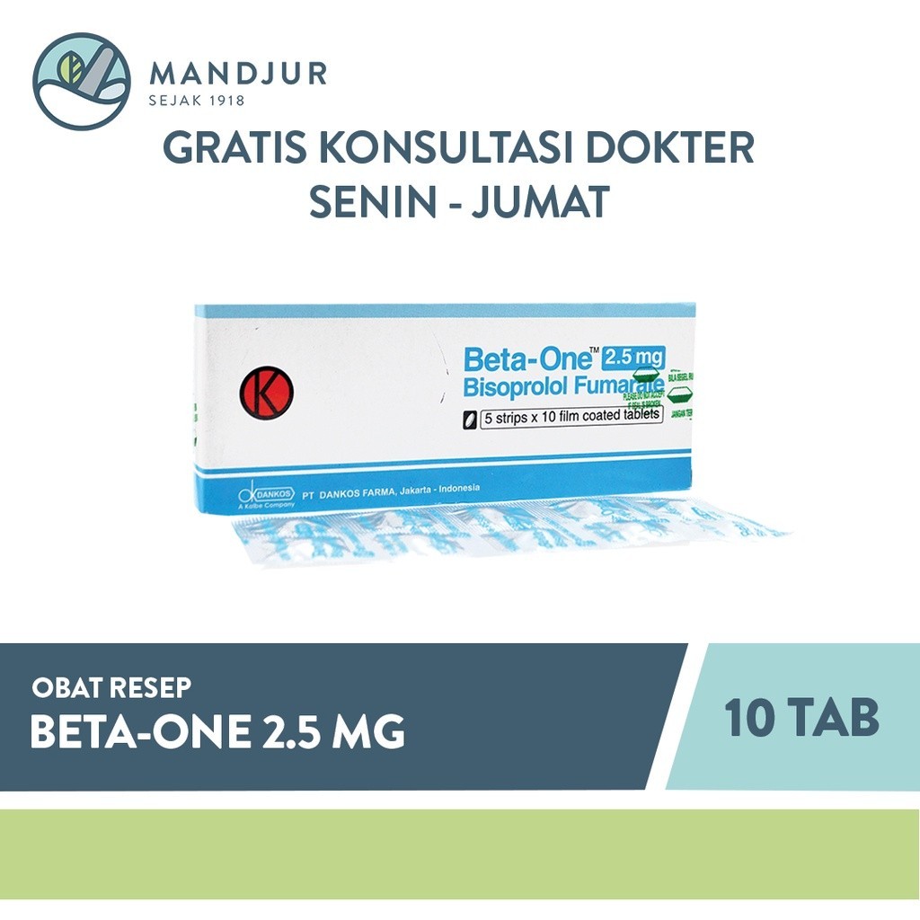 Jual Beta-One 2.5 mg 10 Tablet | Shopee Indonesia