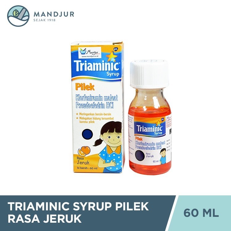Jual Triaminic Syrup Pilek (Rasa Jeruk) | Shopee Indonesia