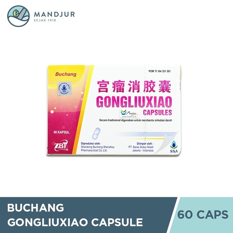 Jual Buchang Gongliuxiao Capsules - Obat Herbal Mioma / Benjolan Otot ...