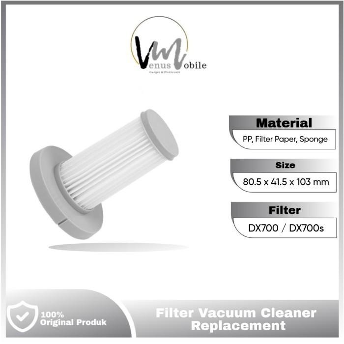 Jual DEERMA FILTER HEPA DX700 / DX700S FLOOR VACUUM CLEANER REPLACEMENT ...
