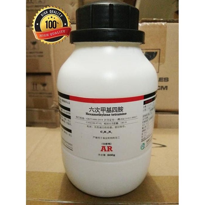 Jual xie (CH2) 6N4 atau C6H12N4 \ Hexamethylene Tetramine \ 500gr ...