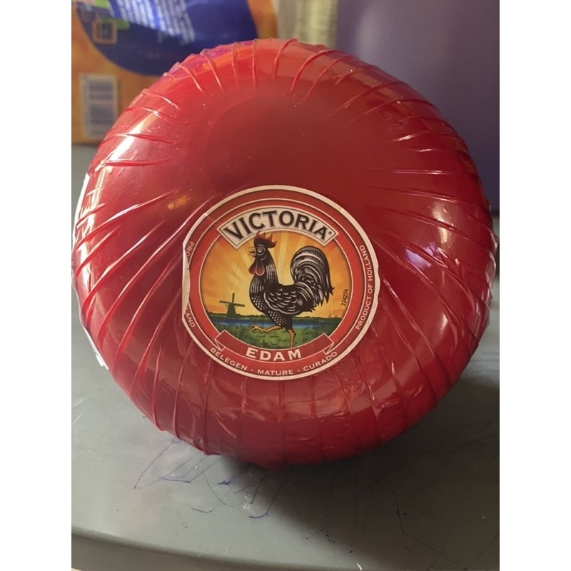 Jual keju edam victoria 1kg/edam bola victoria Dejong 1kg | Shopee ...