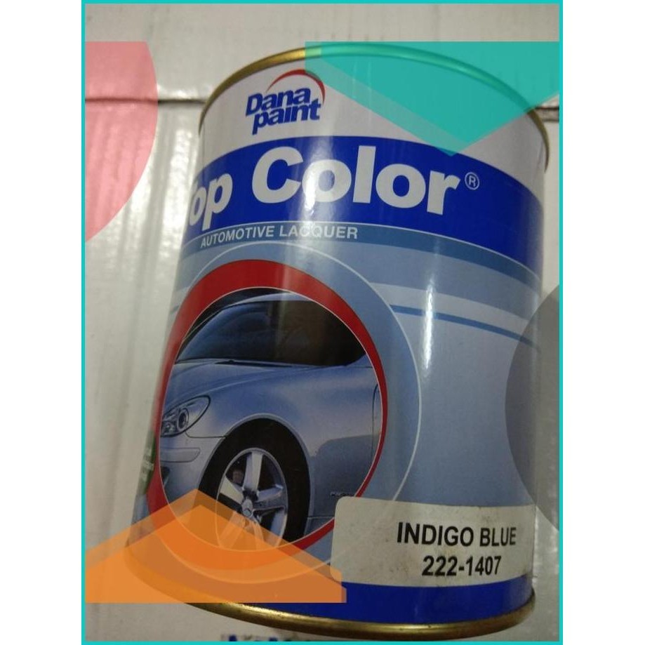 Jual cat duco / cat mobil top color danapaint indigo blue 1407 16novz3 ...