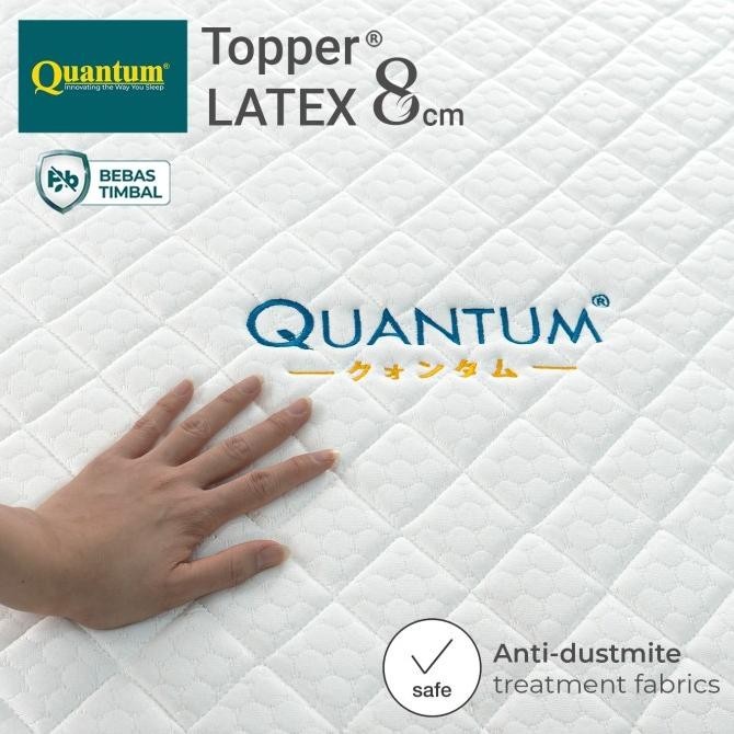 Jual Quantum Latex Topper 8 cm Mattress / Kasur Springbed / Spring Bed ...