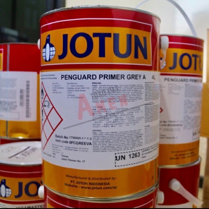 Jual Jotun Penguard Primer Grey (2 Komponen) / Cat Epoxy Primer Original Dan Terpercaya | Shopee ...