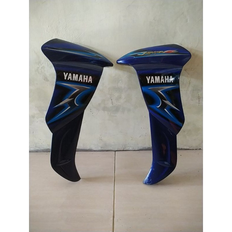 Jual Sayap luar Yamaha Jupiter Z Burhan original warna biru | Shopee ...