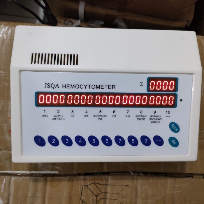Jual digital differential blood cell counter hemositometer | Shopee ...