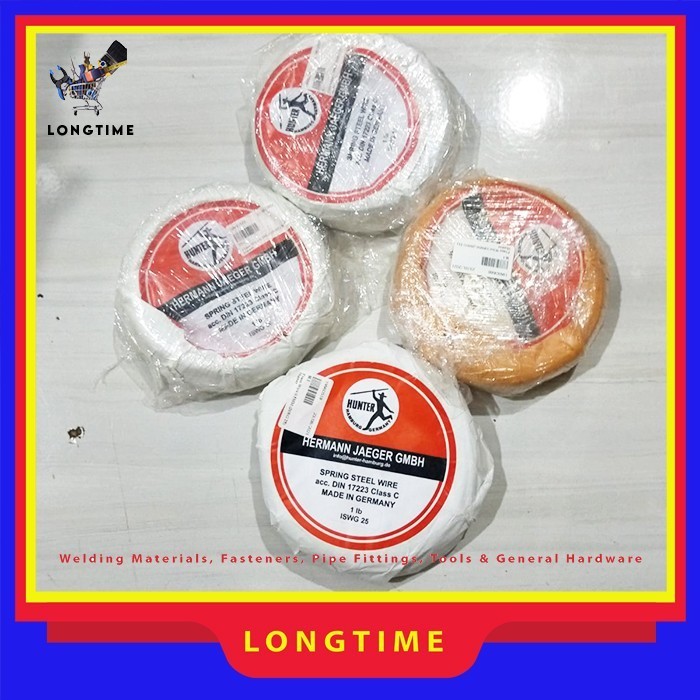 Jual Piano Wire 1.0mm Spring Steel Wire Kawat Piano Hunter HERMAN ...