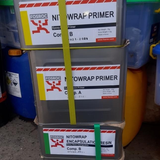 Jual Baru!! Primer Nitowrap.Fosroc.15Kg Per Set. | Shopee Indonesia